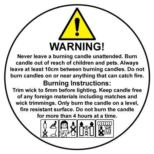 Candle Warning Labels Printable Read iesanfelipe edu pe