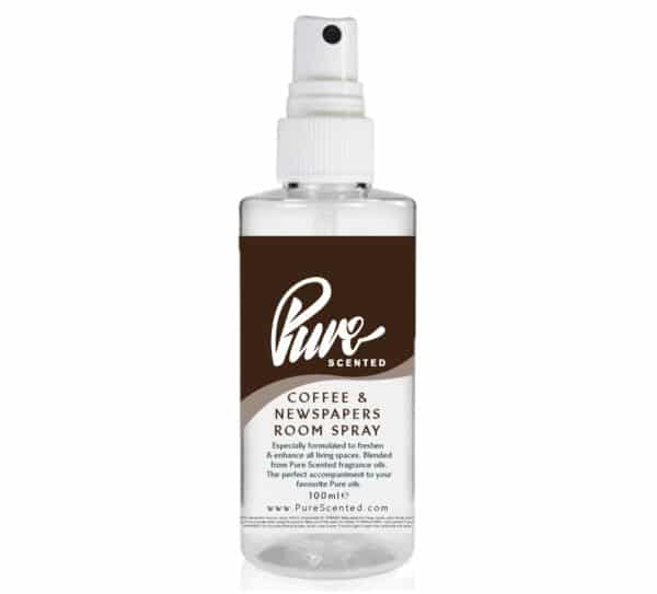 Coffee & Newspapers Room & Fabric Spray - Pure Scented